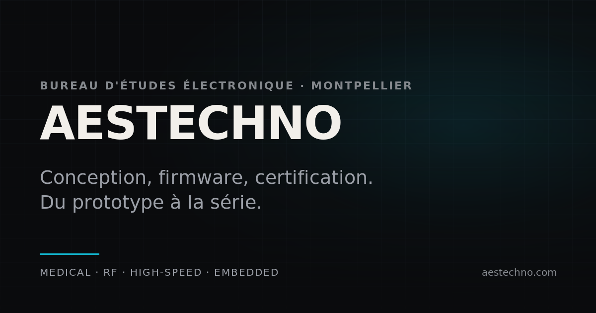 RF PCB design: layout rules, impedance control, certification · AESTECHNO